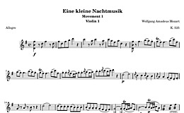 String Quintet No. 1 Violin 2 - 바이올린 - 악보 - 칸톨이온, 무료악보