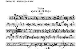 String Quintet No. 1 Violin 2 - 바이올린 - 악보 - 칸톨이온, 무료악보